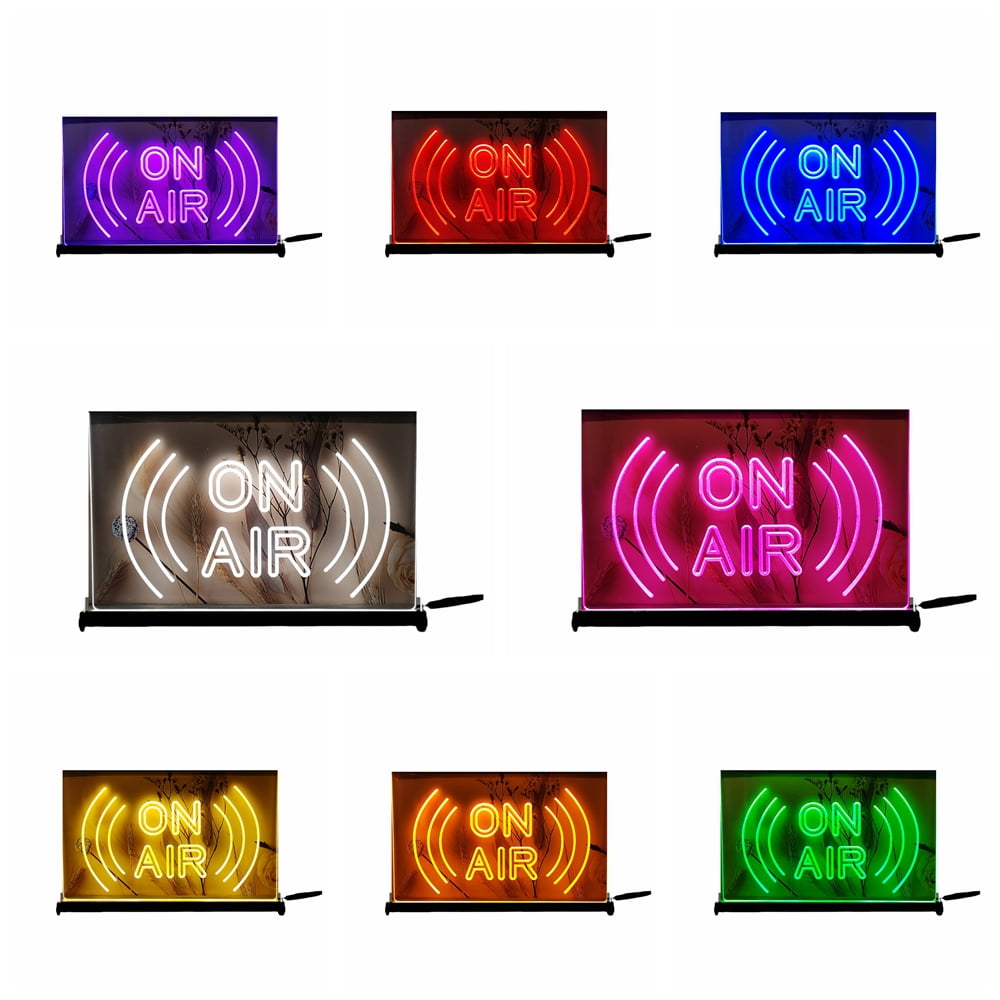 On Air Wave Vintage LED Neon Sign-Posters,3DCarving,Wall,Home,Room ...