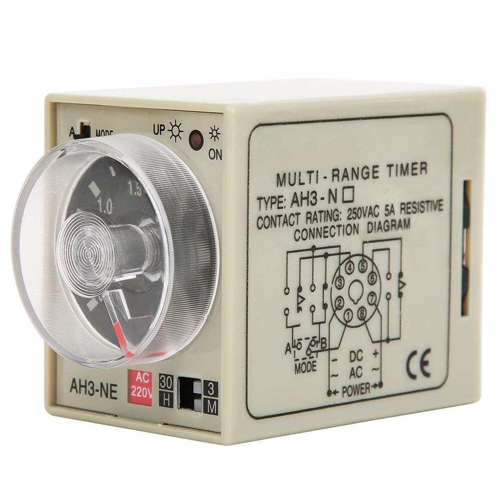 On Delay Time Relay Mini Multi Time Period Adjustable a B Double Mode ...