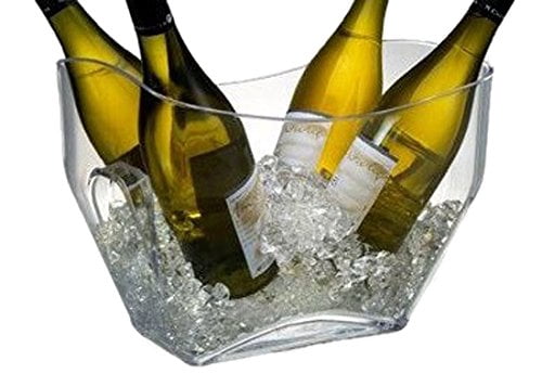 Prodyne, On Ice Beverage Tub, 12.5" x 8.5" x 9.75", Clear - Walmart.com