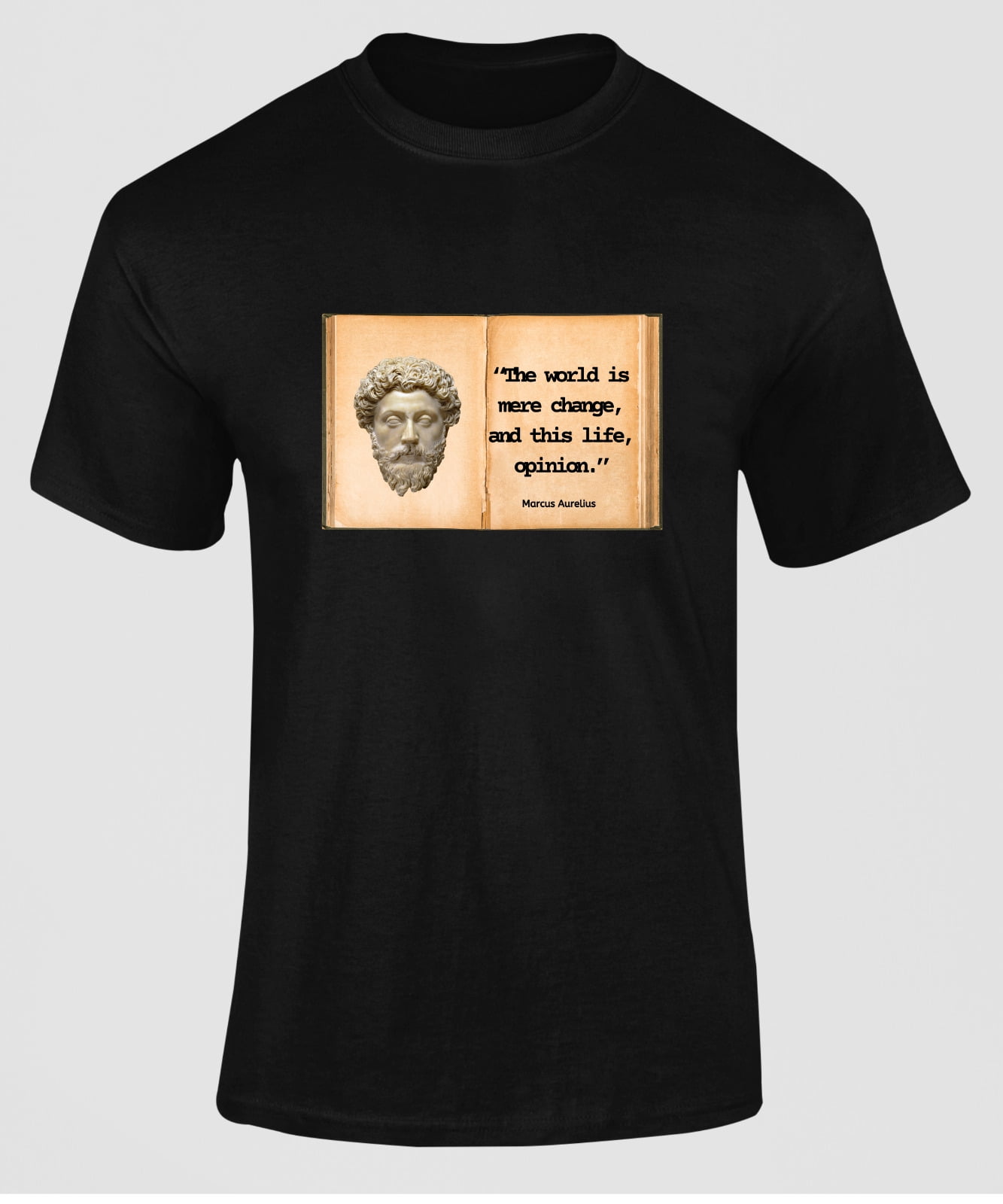 On Impermanence And Reality - Marcus Aurelius Stoic Stoicism Tee T ...
