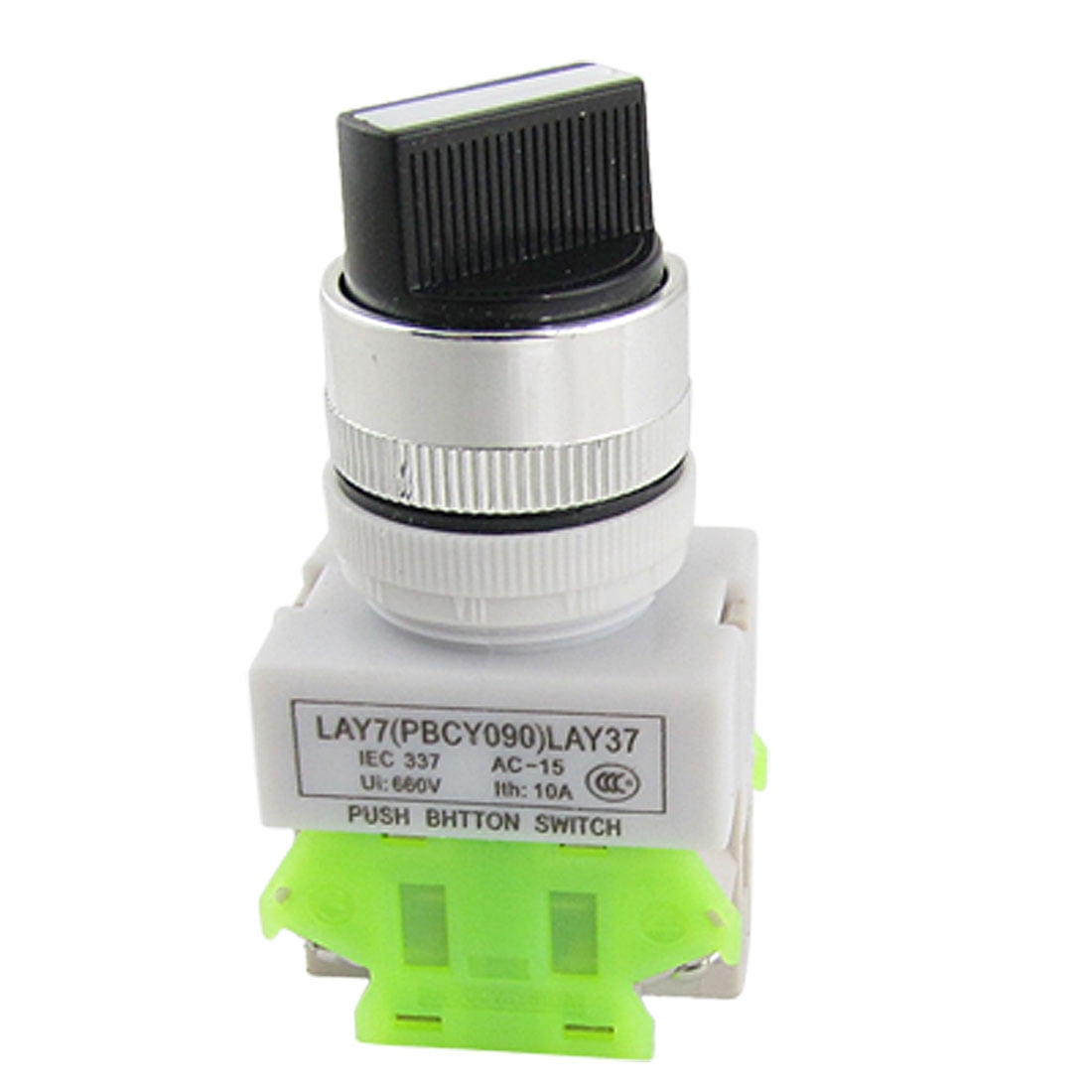 On-OFF-ON Three 3 Position Rotary Select Selector Switch 22mm 4 Screw Terminal - Walmart.com