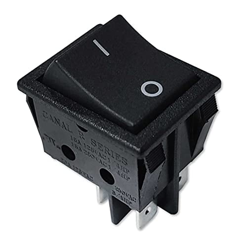 On/Off Boat Rocker Switch Canal R Series DPST 20 A 16 A 125 250VAC ...