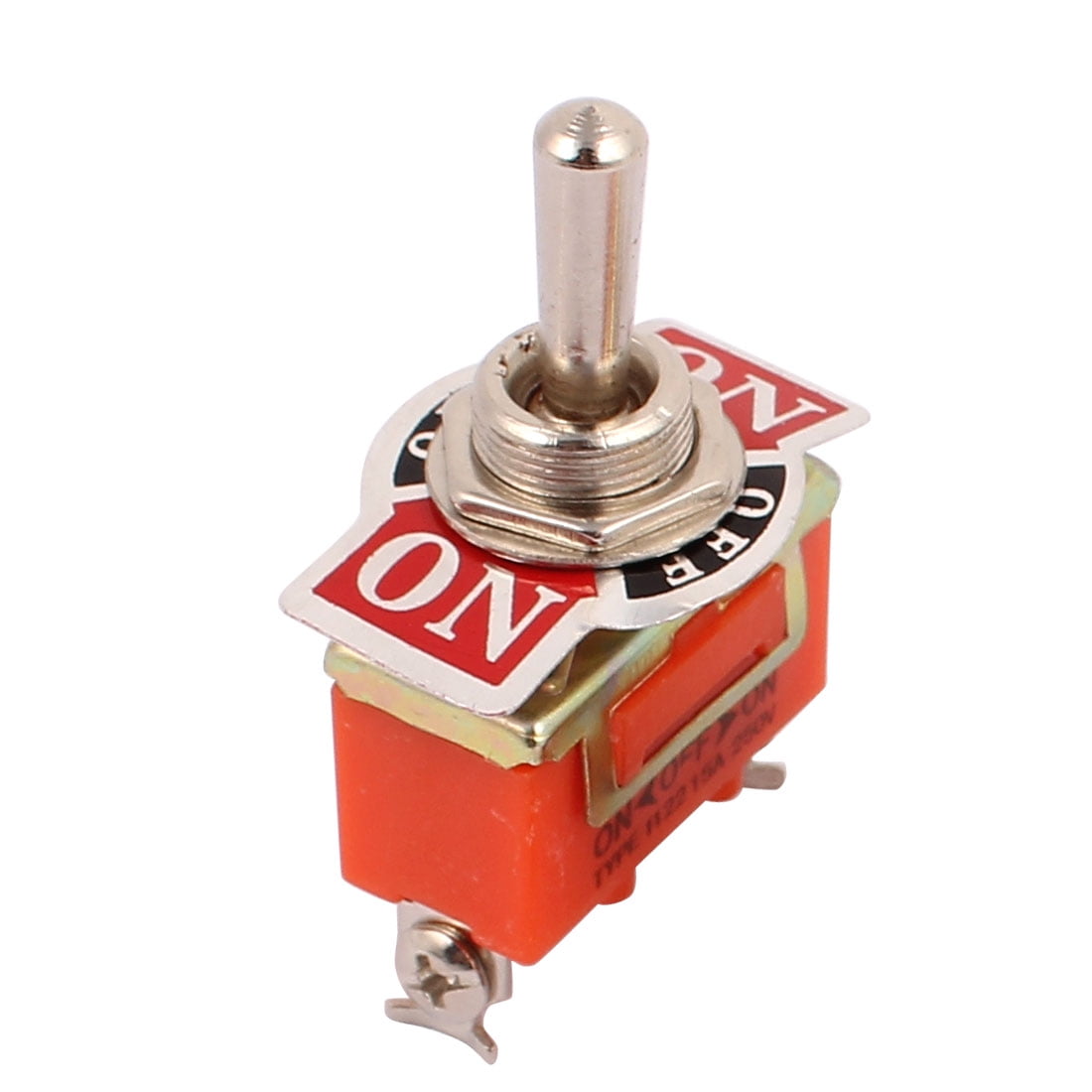 On/Off/On 3 Way SPDT Latching Toggle Switch 250V 15A - Walmart.com
