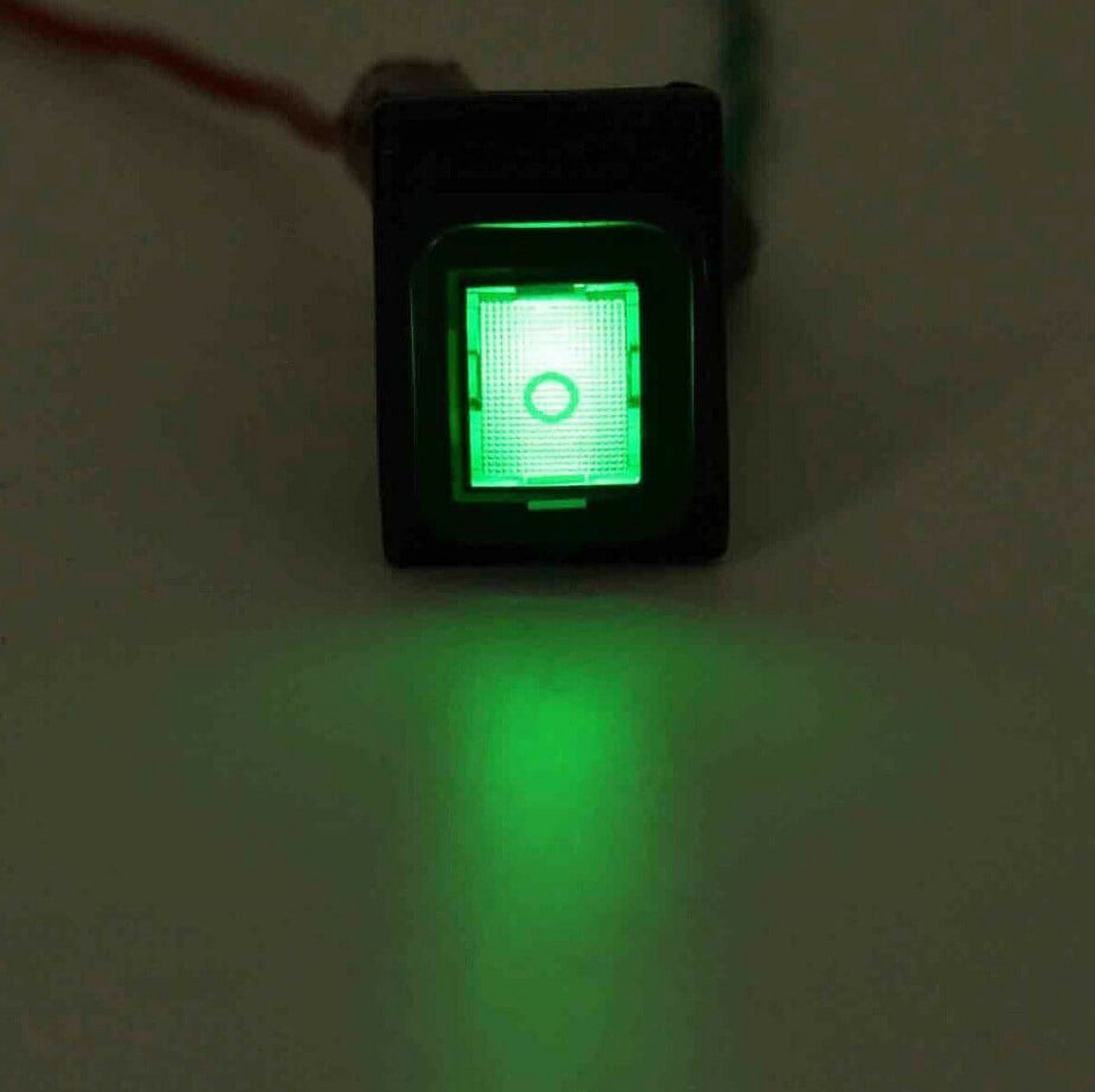 On-Off-On 6-Pin 12V Car/Boat Led Light Rocker Toggle Switch Latching ...