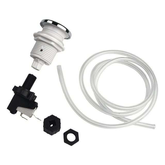 On/Off Push Button Switch Jetted Jet Bath Hot Tub Spa Hose Air Pool ...