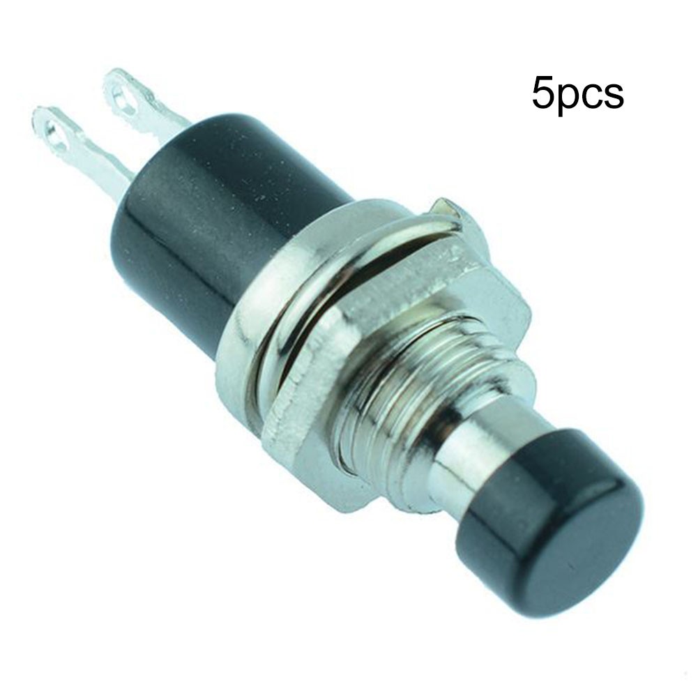 On-Off Switch Push Button Switch Pin Welding Spare Parts 7Mm Panel Cut ...