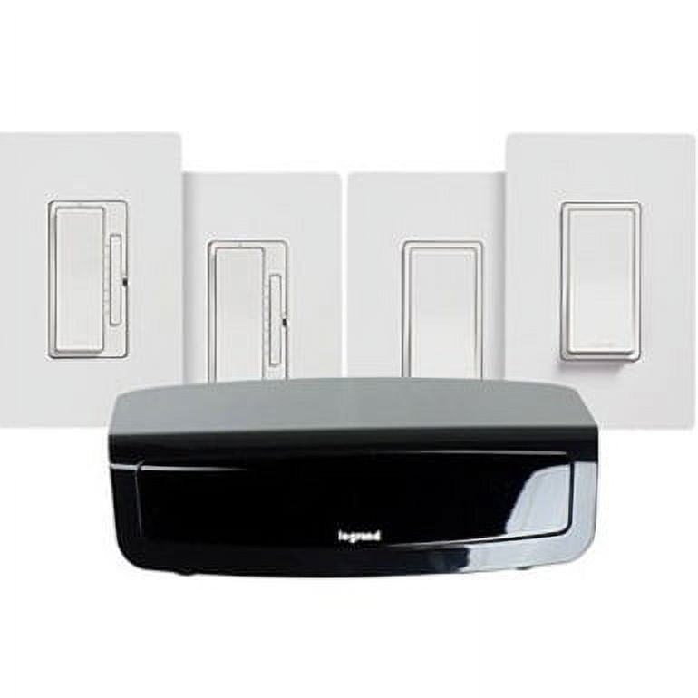 On-Q/Legrand LC7500-WH Radiant RF Lighting Control System Starter Kit ...