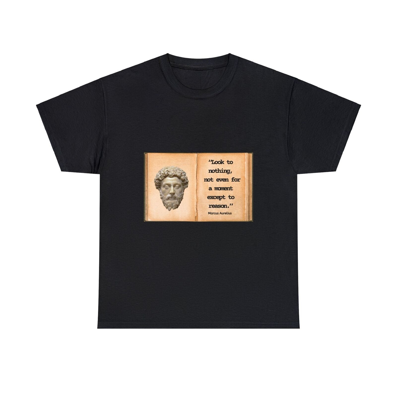 On Reason - Marcus Aurelius Stoic Stoicism Tee T-shirt Quote Philosophy ...