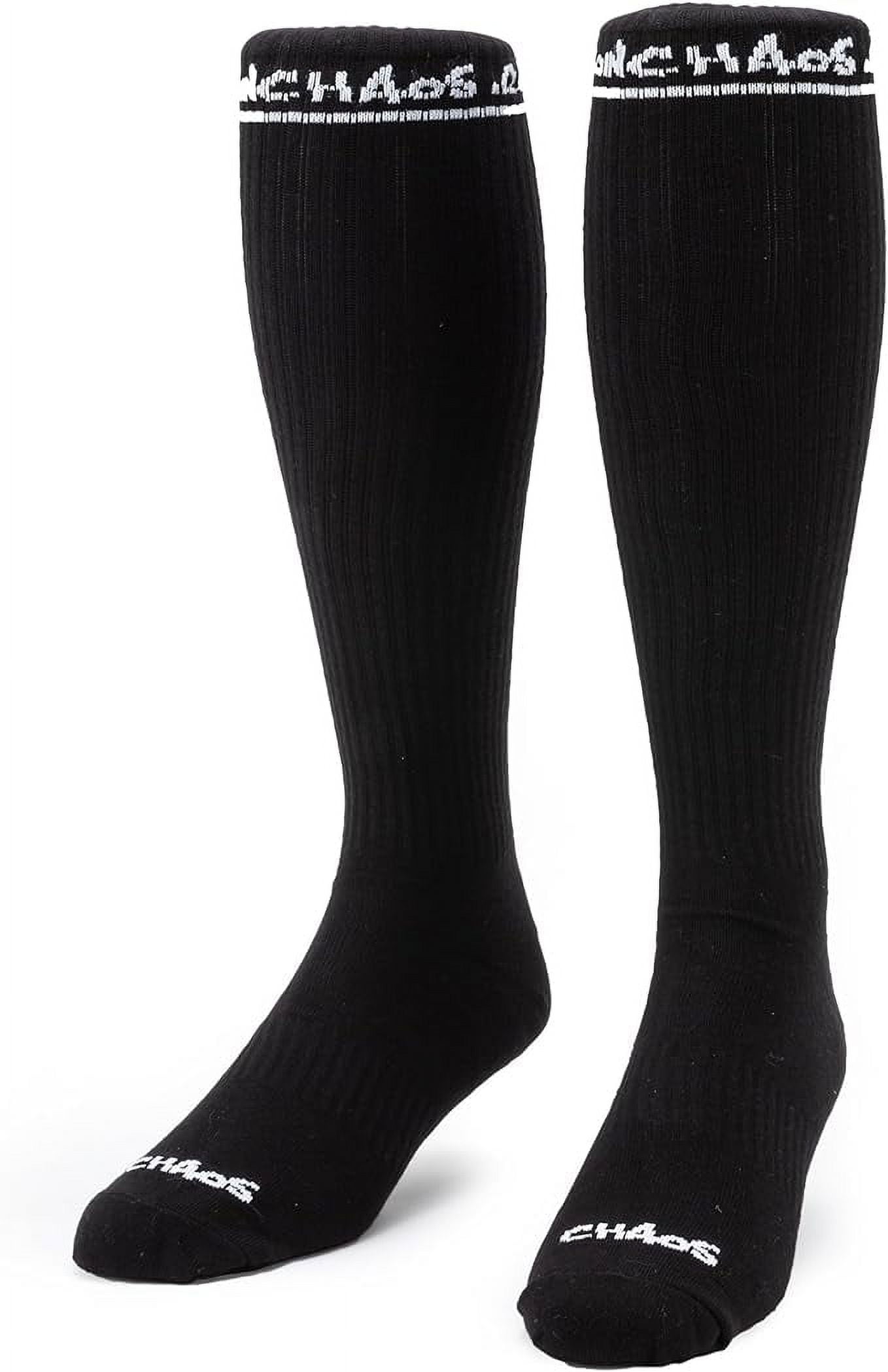 On Repeat Sports Iron Chaos - Knee-High Powerlifting Deadlift Socks ...