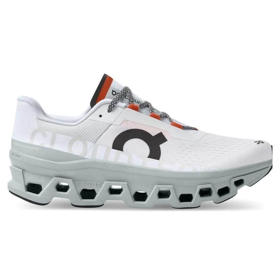 On Running Sports Cloudmonster Men's Sneakers, Frost/Surf, Size 12 ...