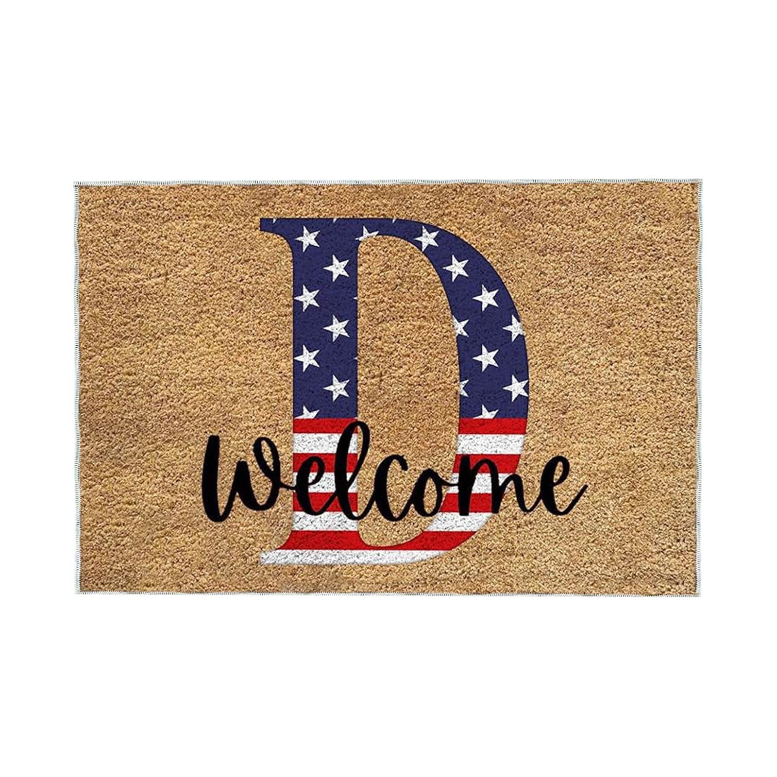 On Sale! mtvxesu 4Th Of July Patriotic Doormat 20X32 Inch Independence ...