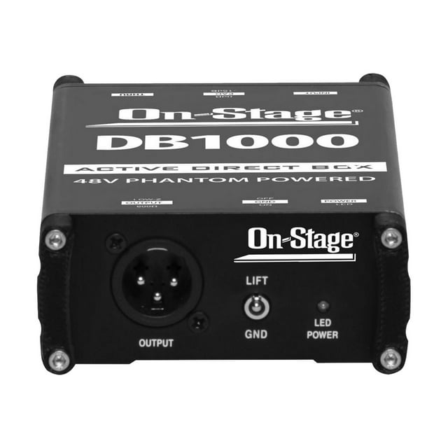 On-Stage DB1000 Active DI Box - Walmart.com