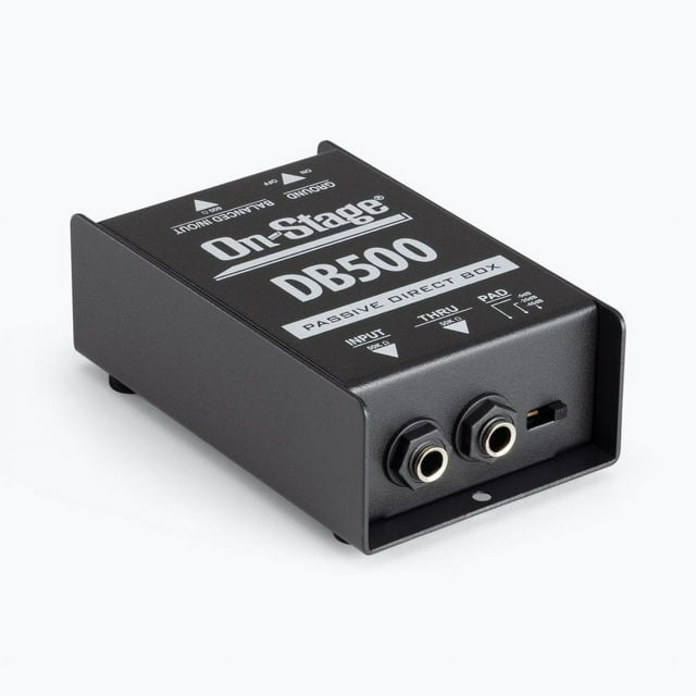 On-Stage DB500 Passive Direct Box - Walmart.com