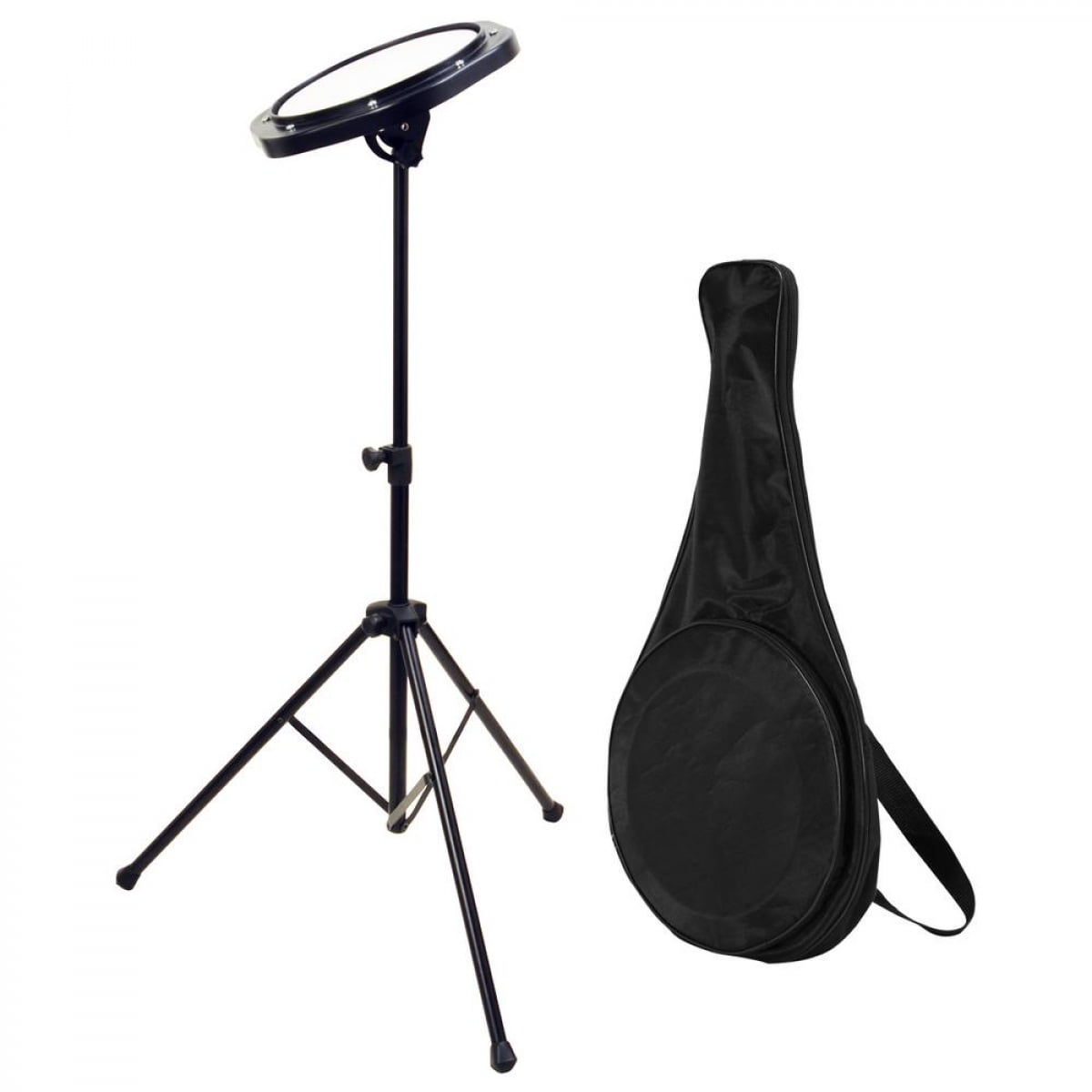 On-Stage DFP5500 Drum Practice Pad with Stand & Bag - Walmart.com