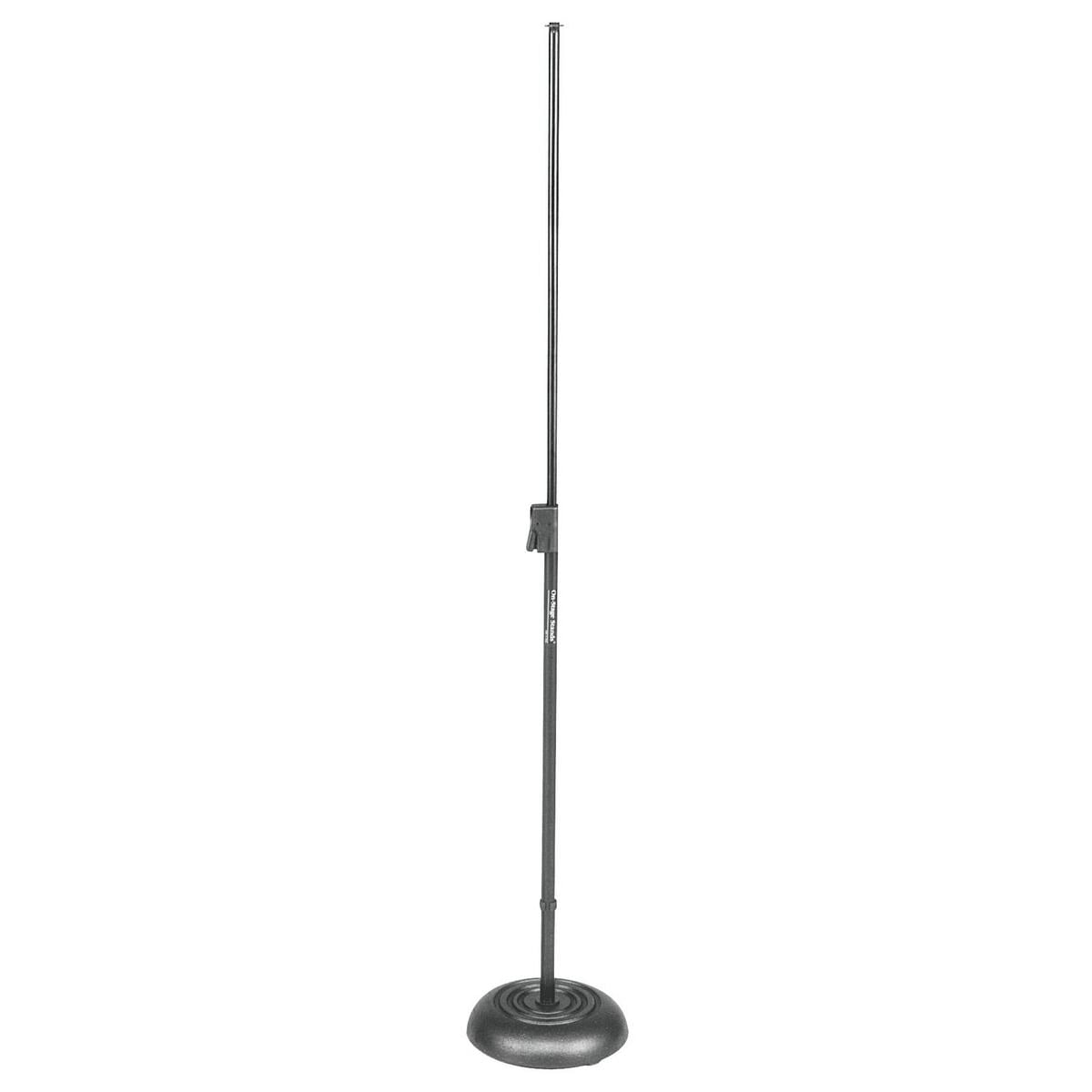 On-Stage MS7201QRB Quik-Release Round Base Mic Stand - Walmart.com
