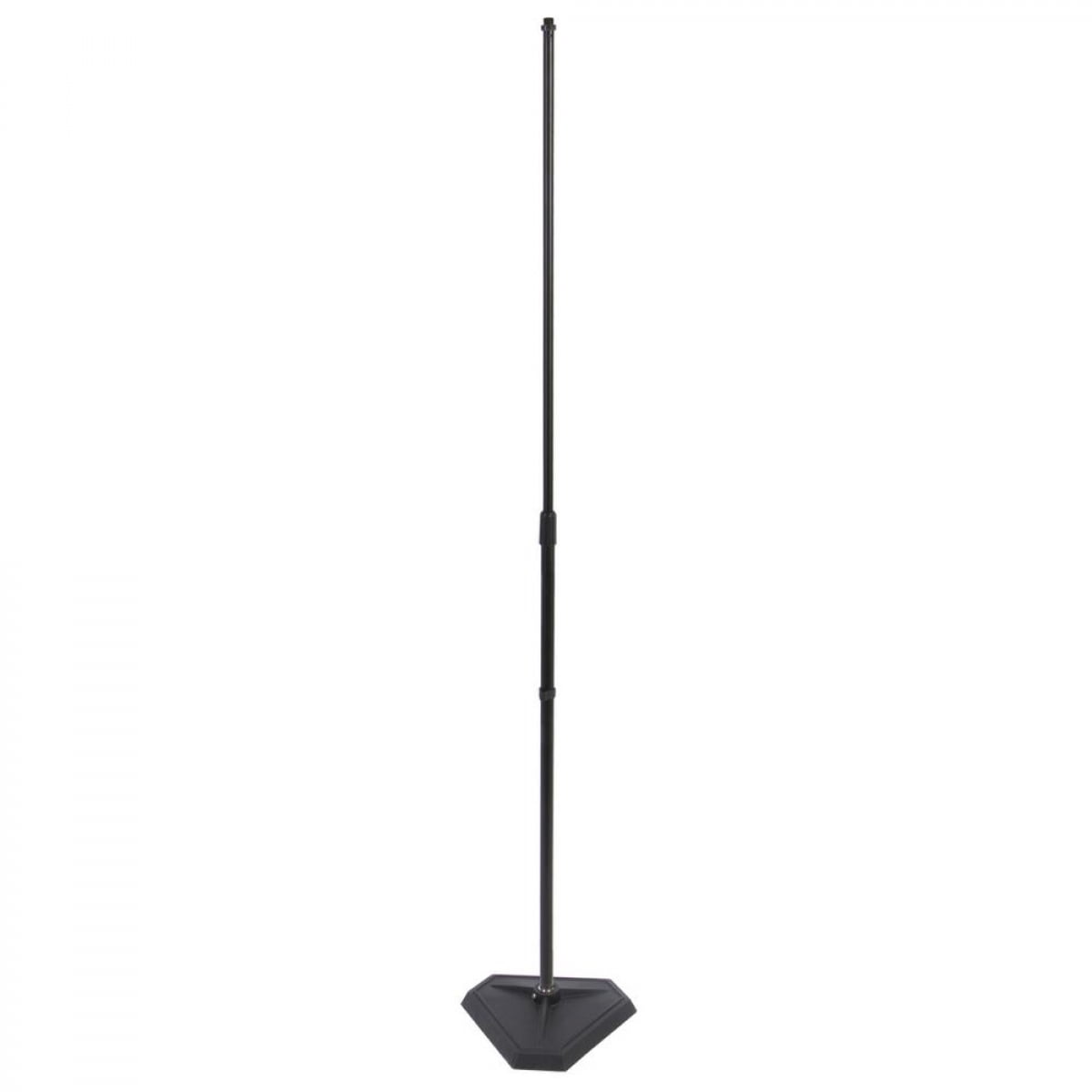 On-Stage MS7625B Hex-Base Quarter-Turn Threadless Mic Stand, Black ...