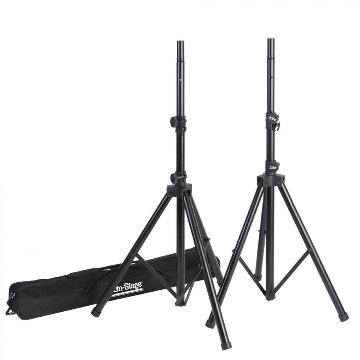 On-Stage SSP7950 All-Aluminum Speaker Stand Pak with Zippered Bag ...