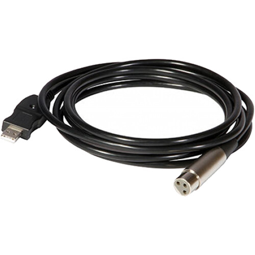 On-Stage 10' Microphone to USB Cable (MC12-10U) - Walmart.com