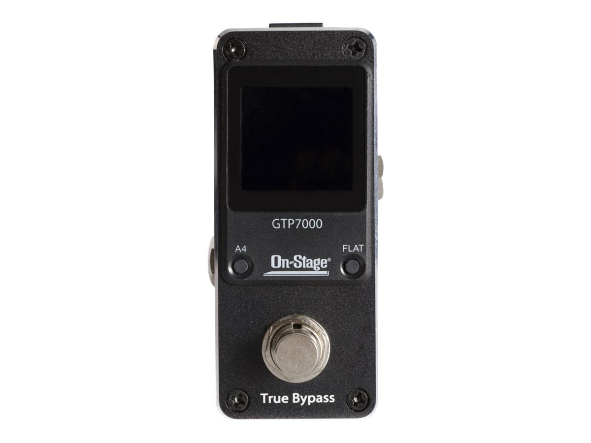 On-Stage GTP7000 Mini Pedal Tuner Black - Walmart.com