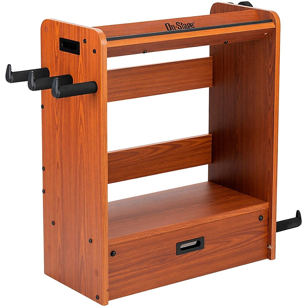 On-Stage Stands Guitar Workstation Rosewood (GWS5000RB) - Walmart.com