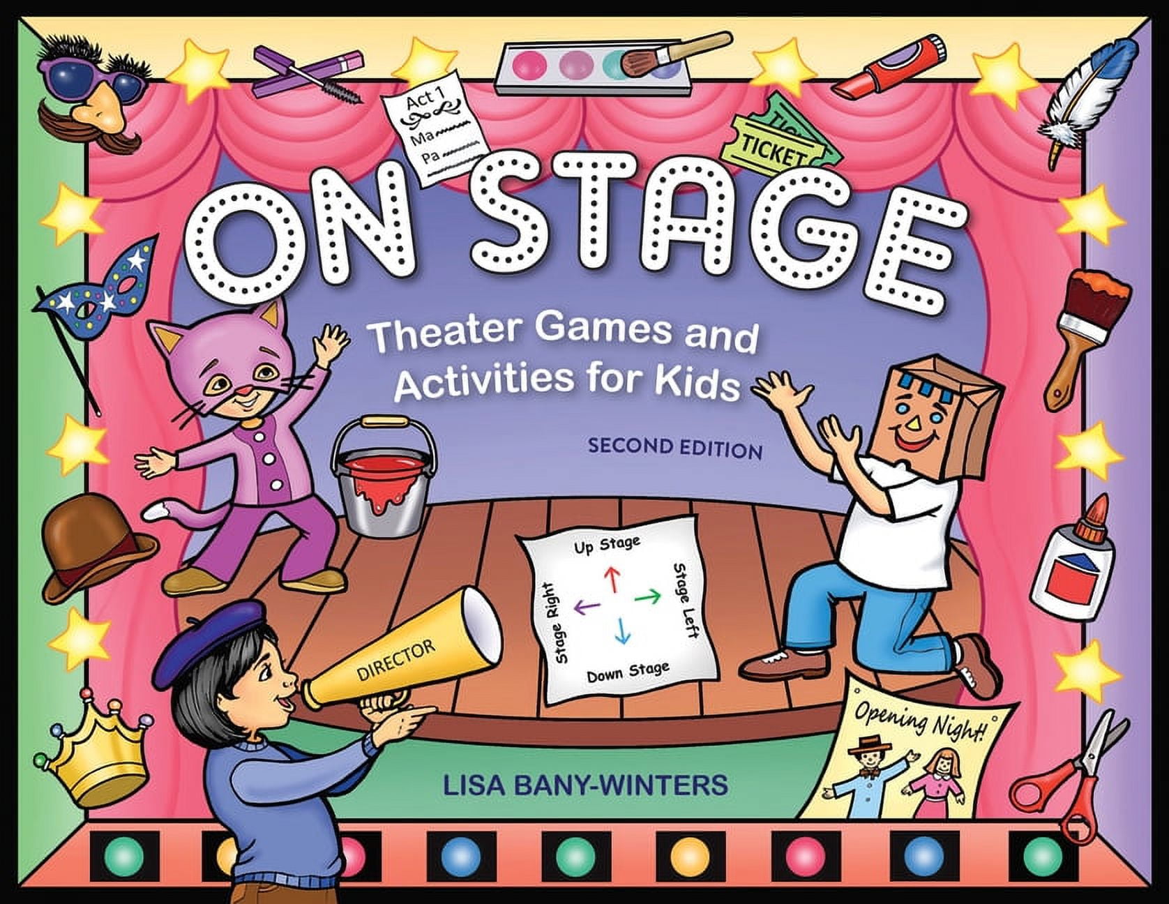 On Stage : Theater Games and Activities for Kids (Edition 2) (Paperback ...