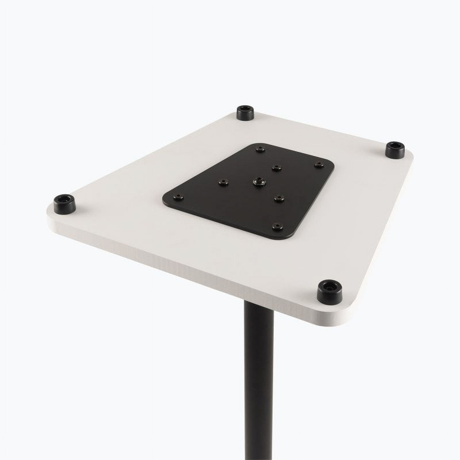 On-Stage Wood Studio Monitor Stands (White, Pair) (TMP-SMS7500W ...