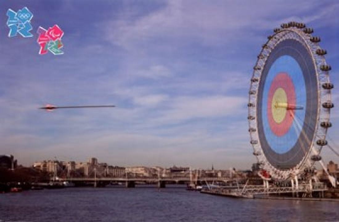 On Target - 2012 London Olympics Poster (36 x 24) - Walmart Business ...