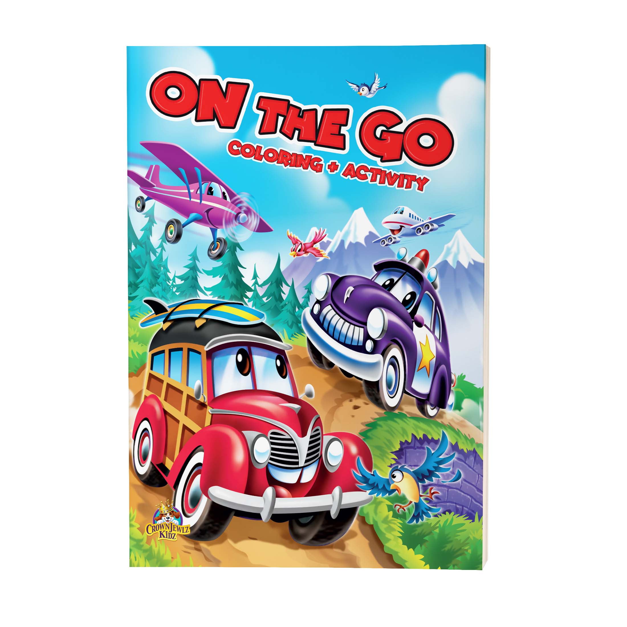 On The Go Coloring & Activity Book (Paperback) - Walmart.com