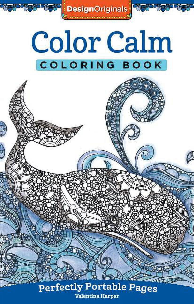 On-The-Go! Coloring Book Color Calm Coloring Book, Book 16, (Paperback ...