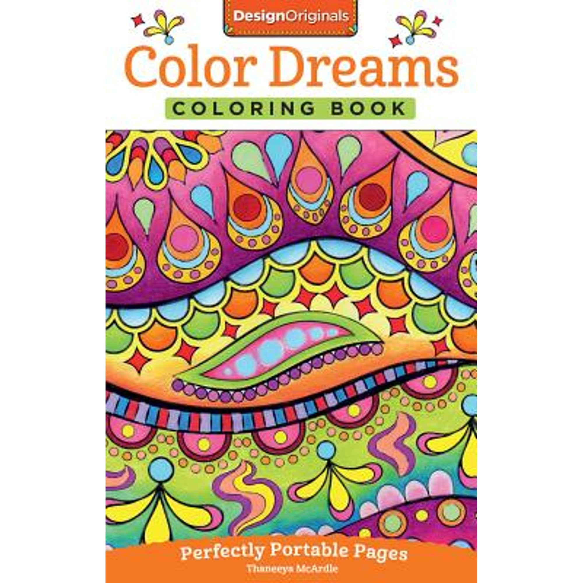 On-The-Go! Coloring Book: Color Dreams Coloring Book: Perfectly ...