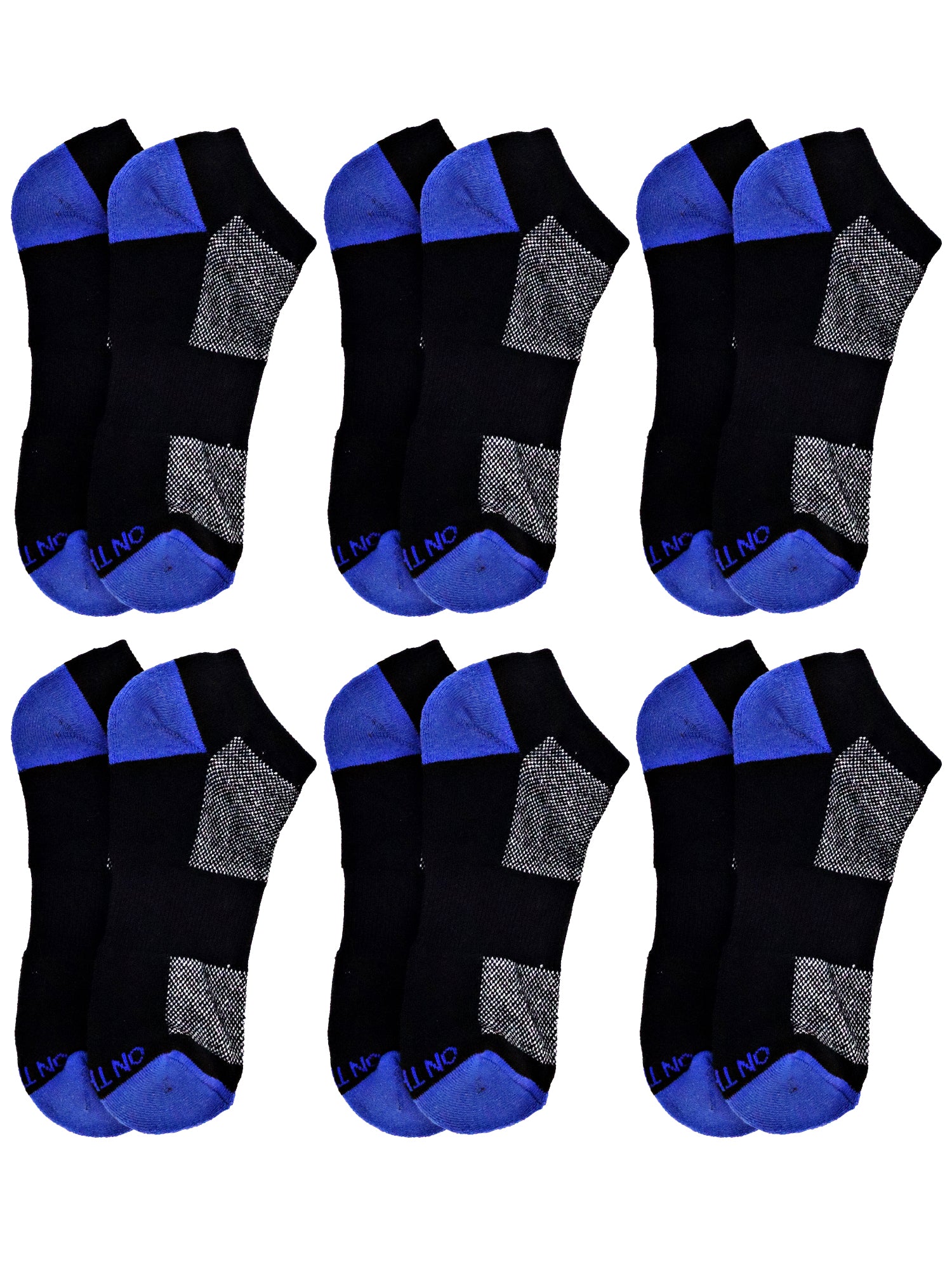 Men's Cotton Extra Soft Quarter Cushion Socks - 3 Pairs - Walmart.com