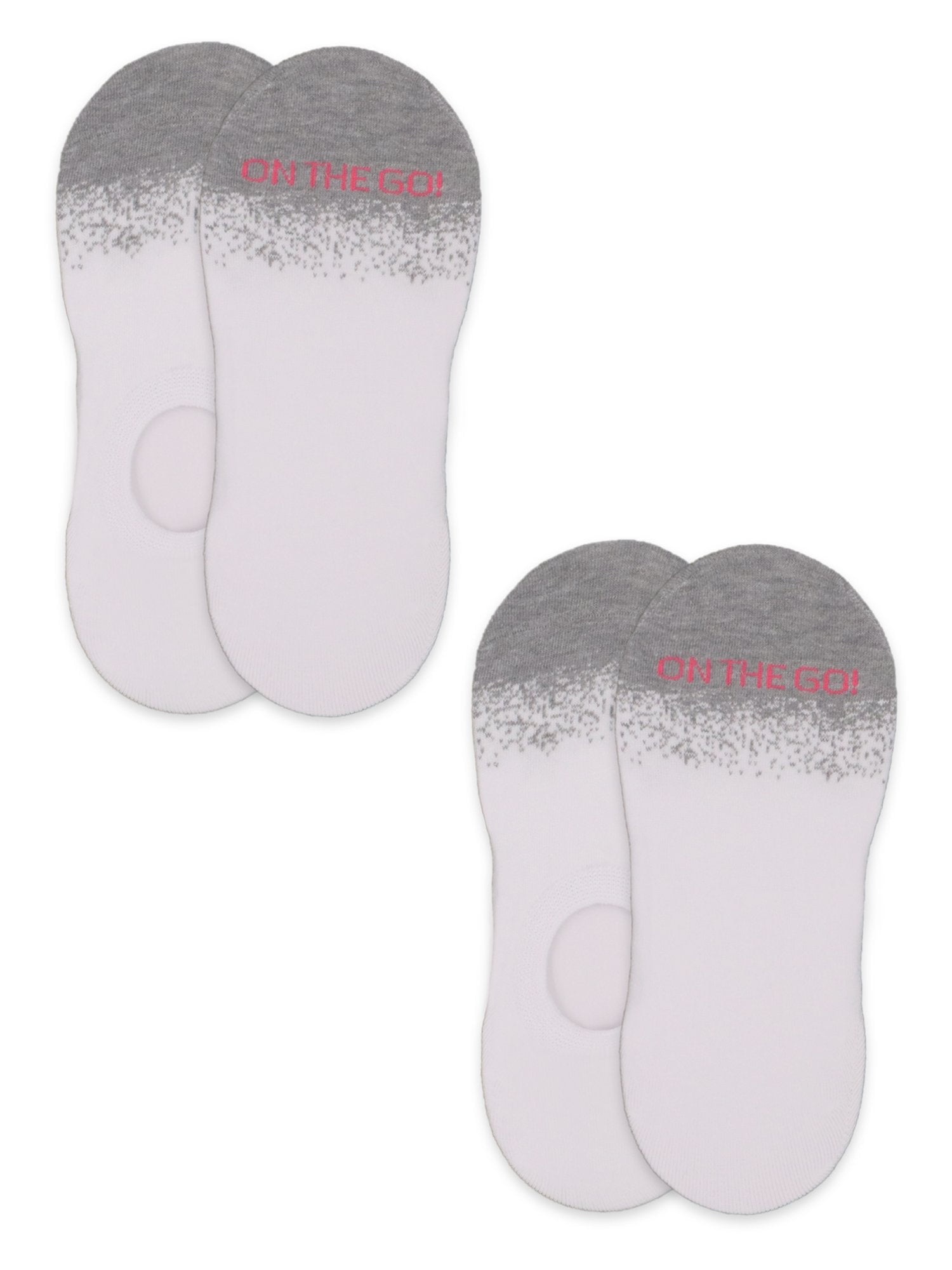 On The Go Women's Invisible Socks - Walmart.com