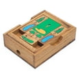 On The Greens: Sliding MMF7 Block Klotski Brain Teaser Wooden Puzzle ...