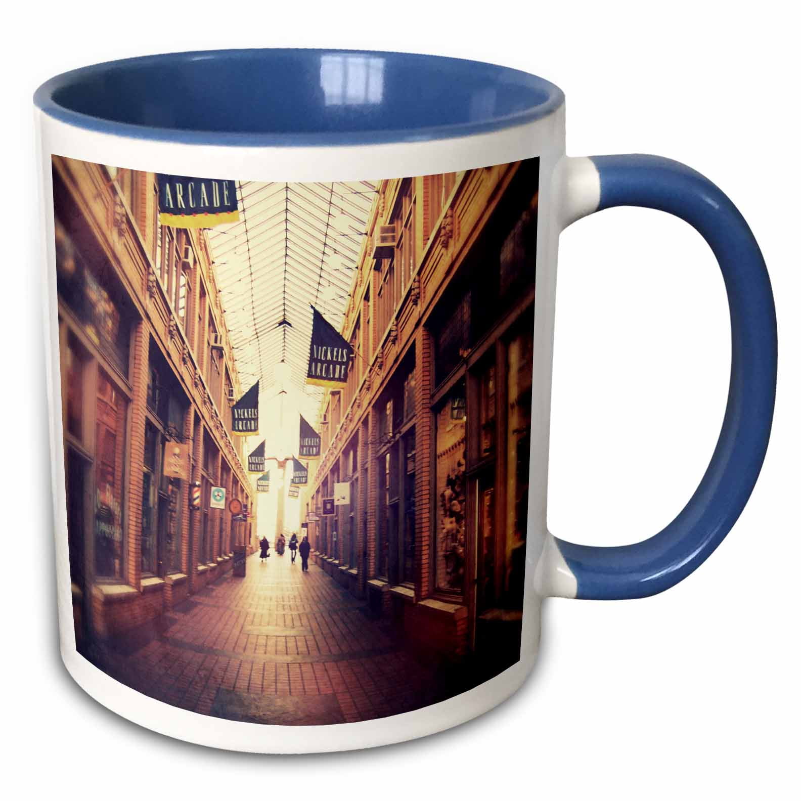 3drose, on the Mall - Stylized Photograph of Shopping Arcade Located in ...