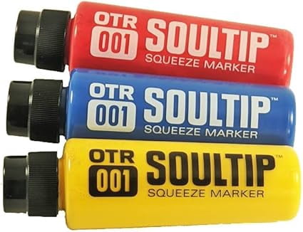 On The Run .001 Soultip Super Permanent Paint Jumbo Squeeze Marker ...