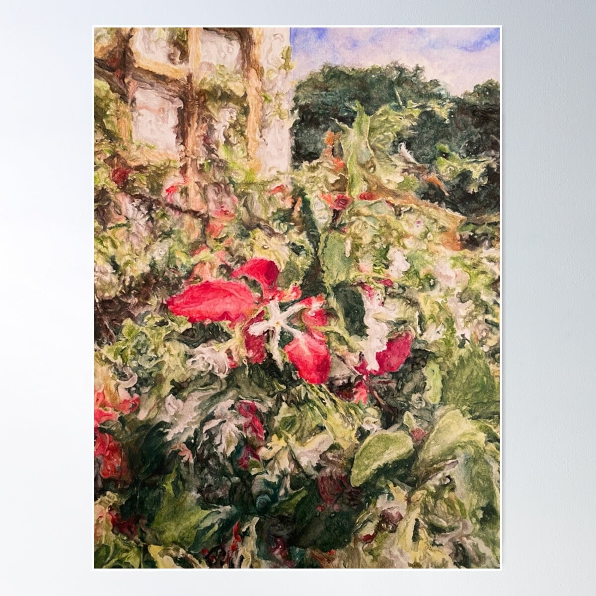 On The Stoep Poster Wall Art, Modern Wall Decor For Living Room Bedroom ...