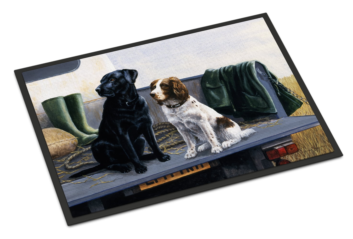 On The Tailgate Labrador and Springer Spaniel Doormat 18x27 - Walmart.com