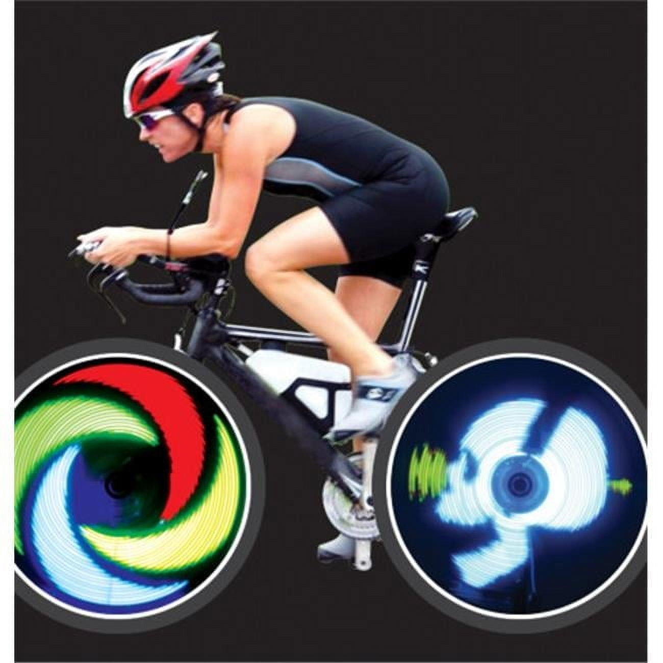 On - Wheel Programmable LED Imaging on Bicycle, Size - 24 in. Wheel ...