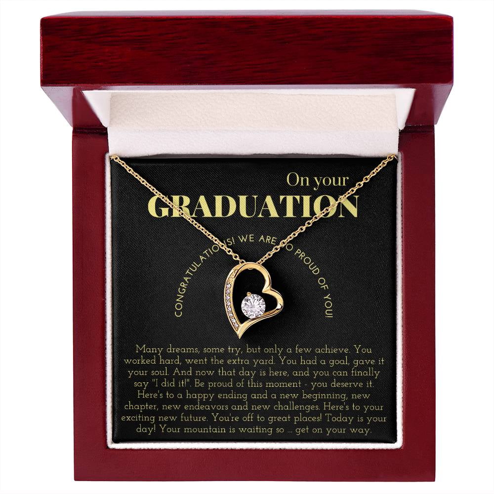 On Your Graduation - Forever Necklace - We Are So Proud Of You ...