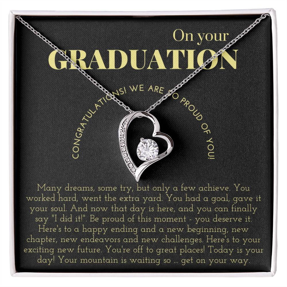 On Your Graduation - Forever Necklace - We Are So Proud Of You ...