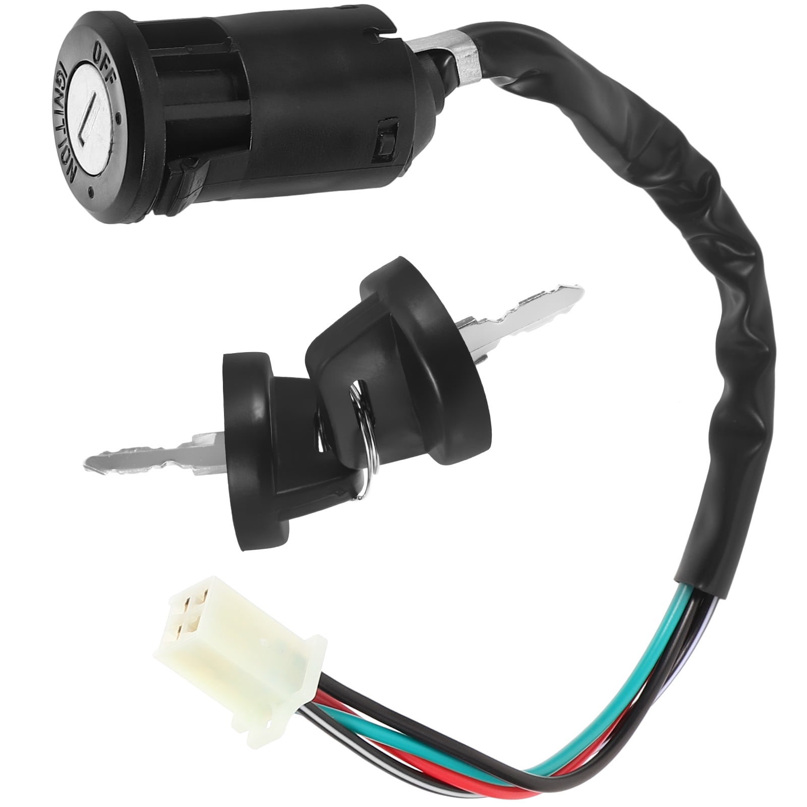 NIAIZEK ATV Motorcycle Ignition Key Lock Assorted Color - Walmart.com