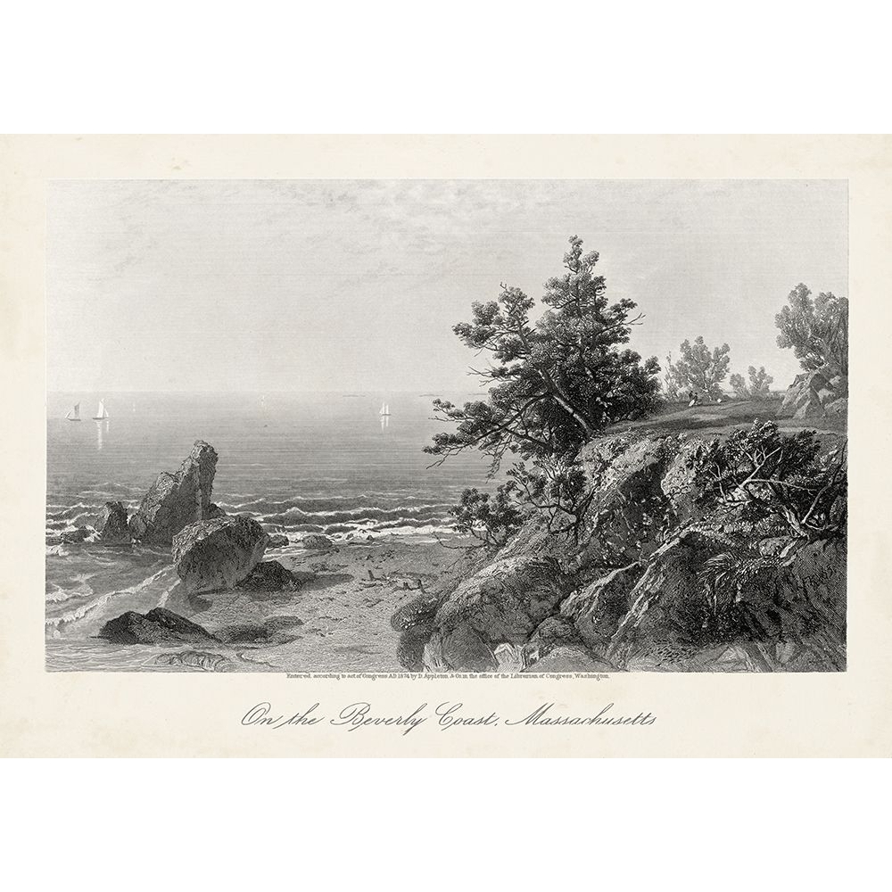 On the Beverly Coast-Massachusetts Poster Print - William Cullen Bryant ...
