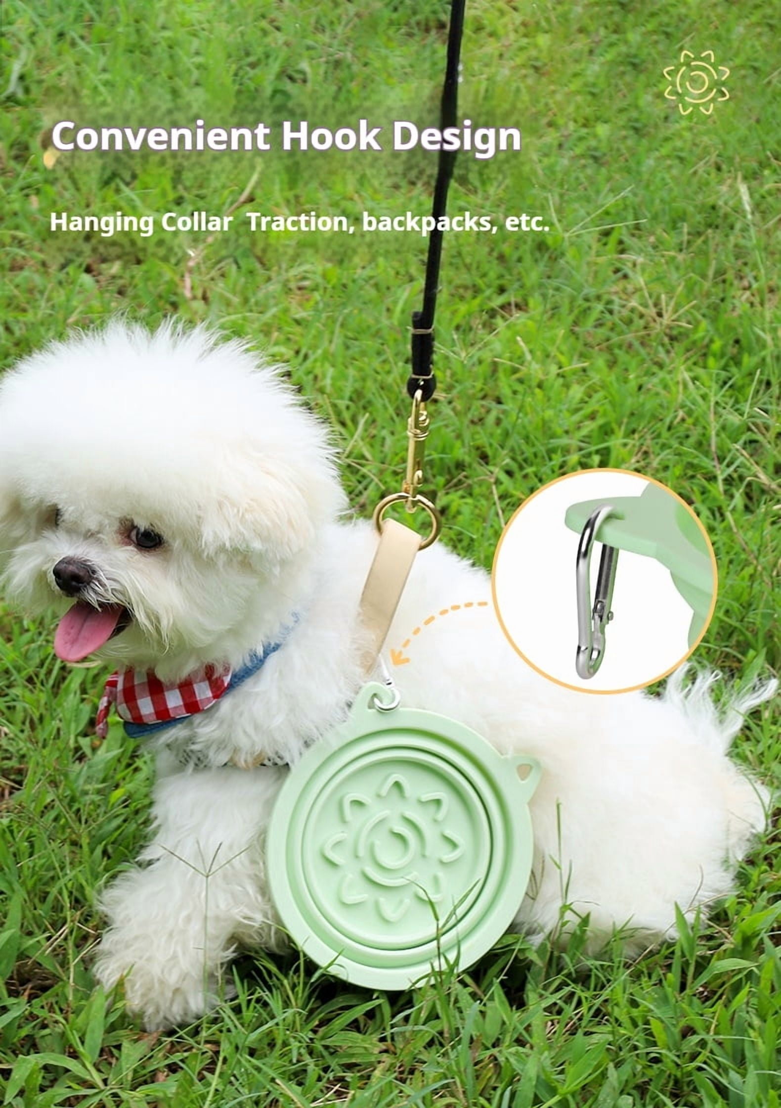 On-the-Go Pet Feeder: Collapsible, Lightweight Bowl for Outdoor Trips ...