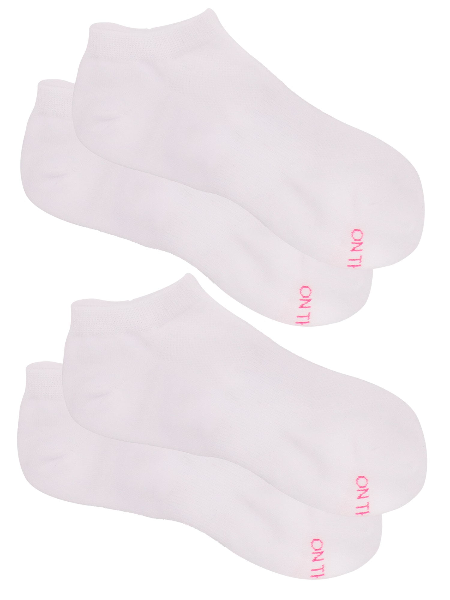 On the Go! Women's Lightweight Breathable Performance Socks White 2 ...