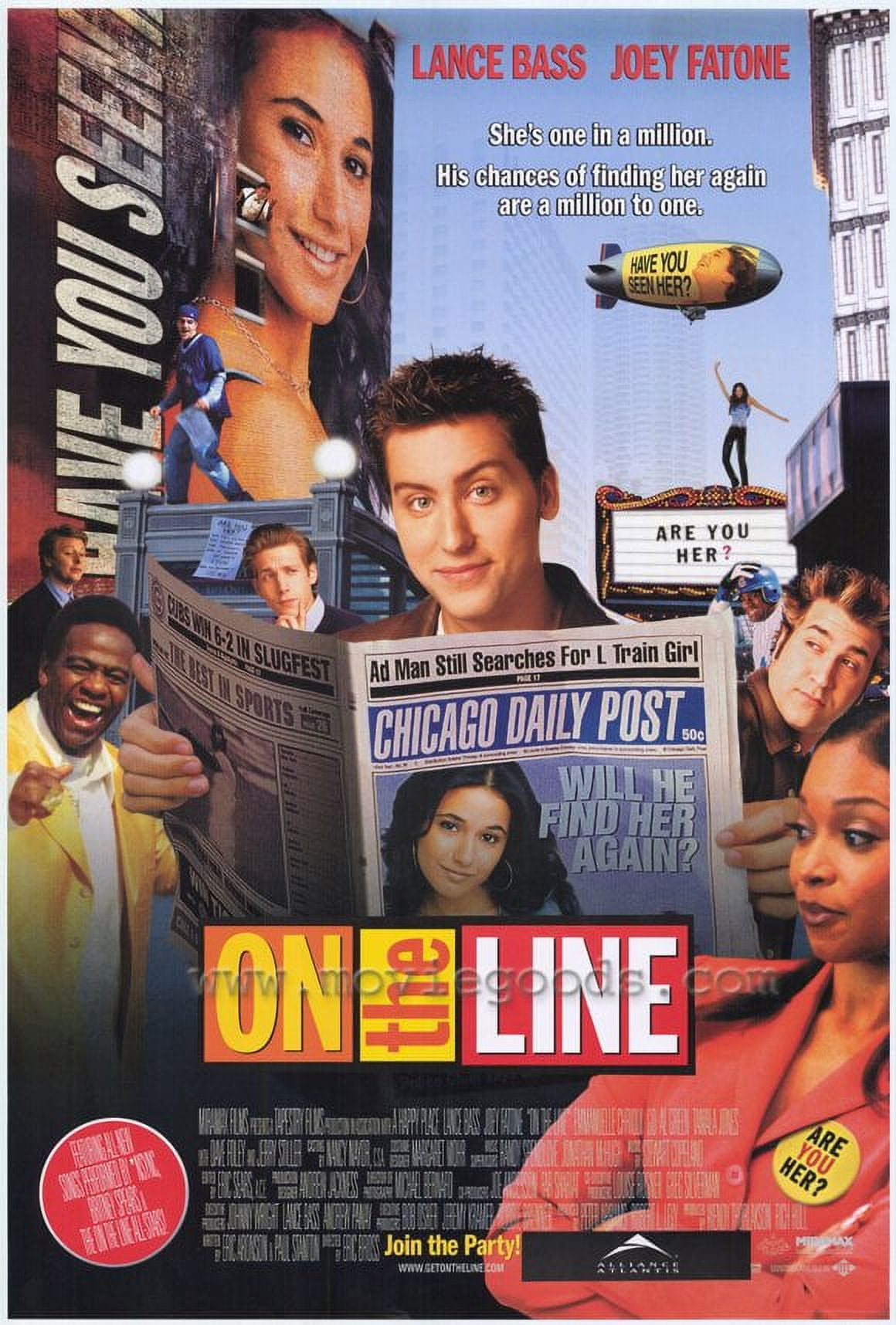 On the Line - movie POSTER (Style A) (27" x 40") (2001) - Walmart.com