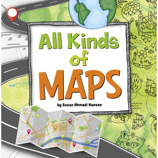 On the Map: All Kinds of Maps (Hardcover) - Walmart.com