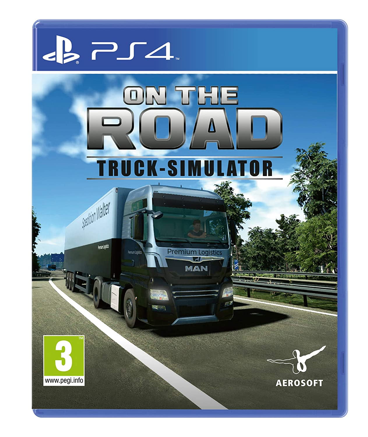 Aerosoft On the Road Driving Truck Simulator for PlayStation 4 ...