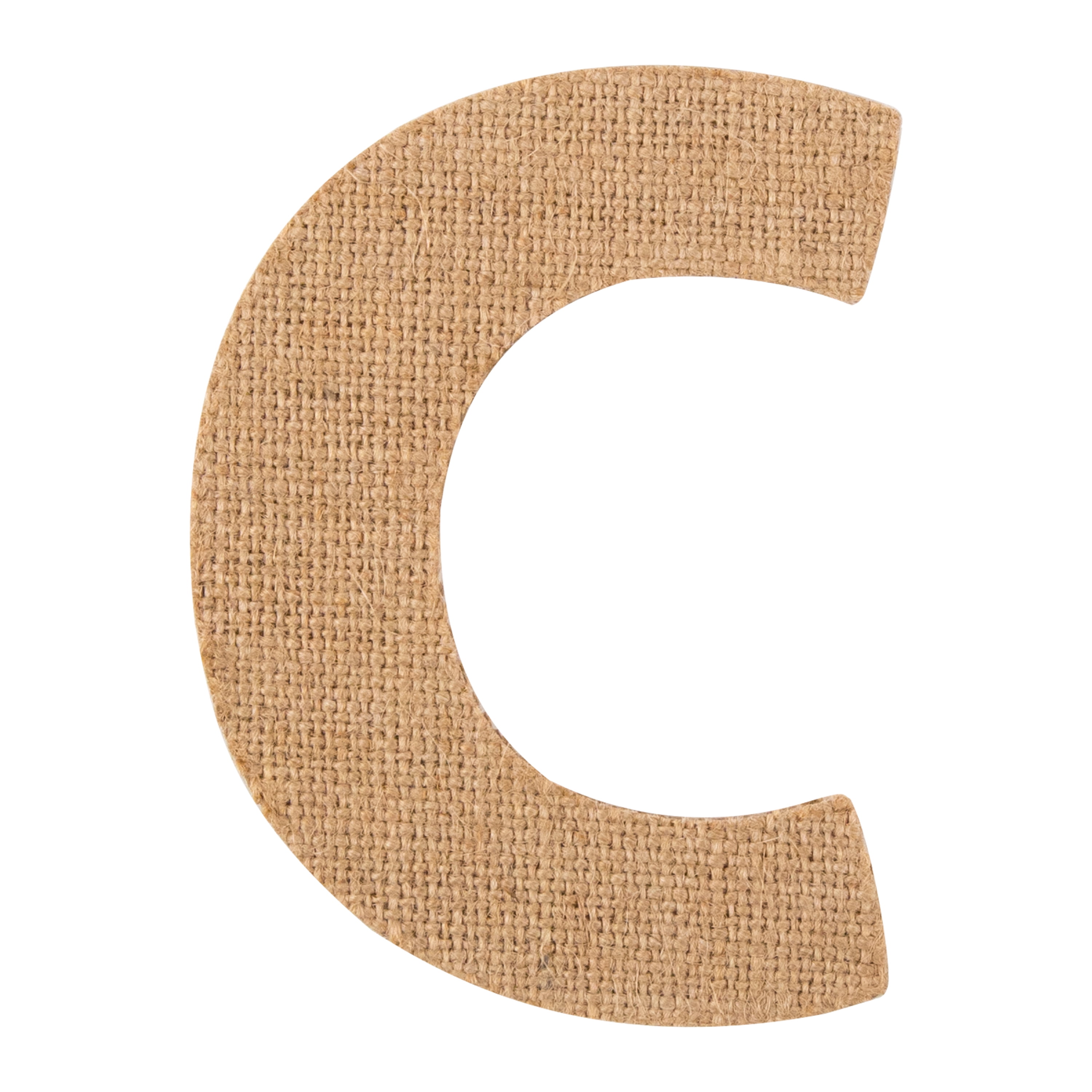 On the Surface Burlap Letter C, 1 Each - Walmart.com