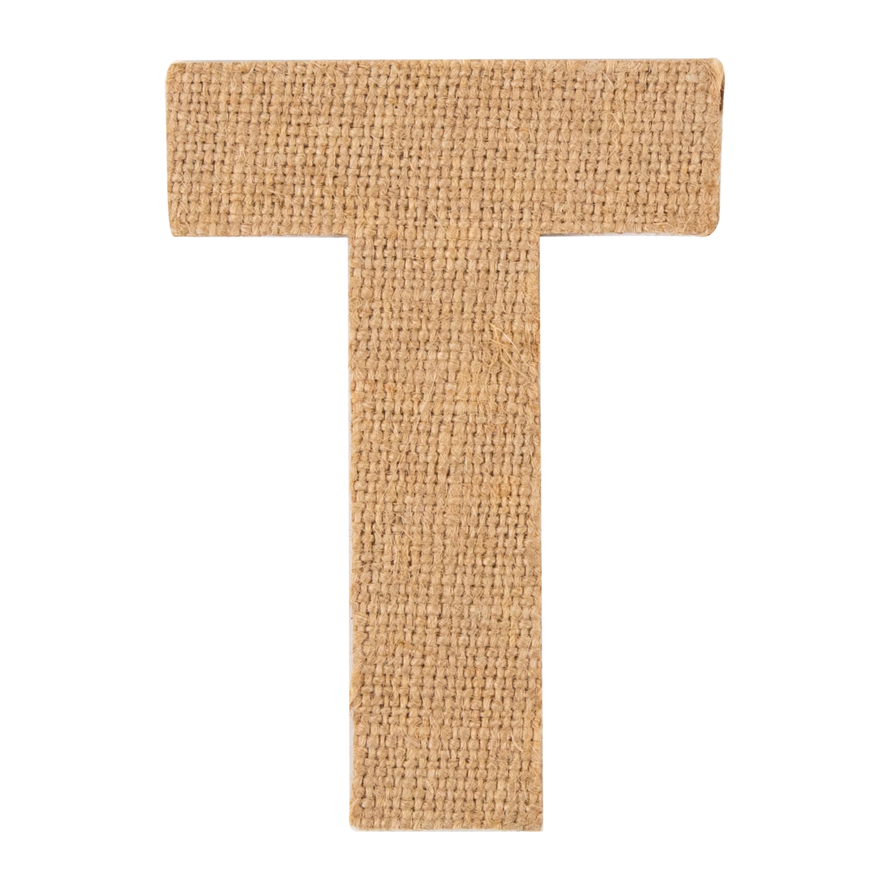 On the Surface Burlap Letter T, 1 Each - Walmart.com