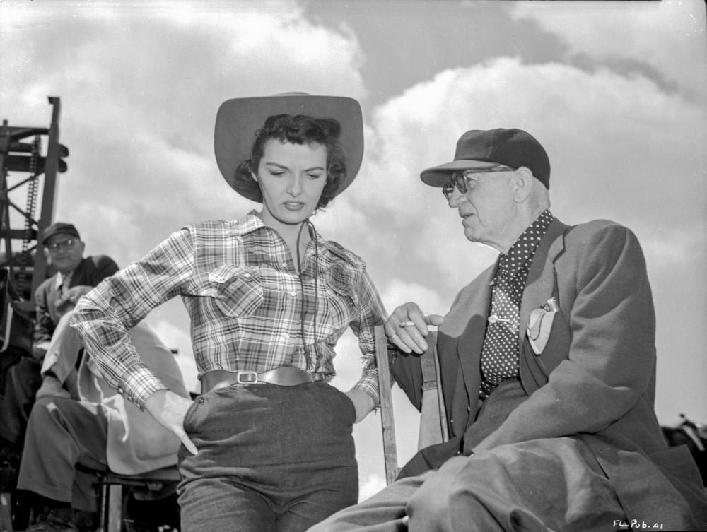 On the set of The French Line Photo Print (24 x 30) - Walmart.com